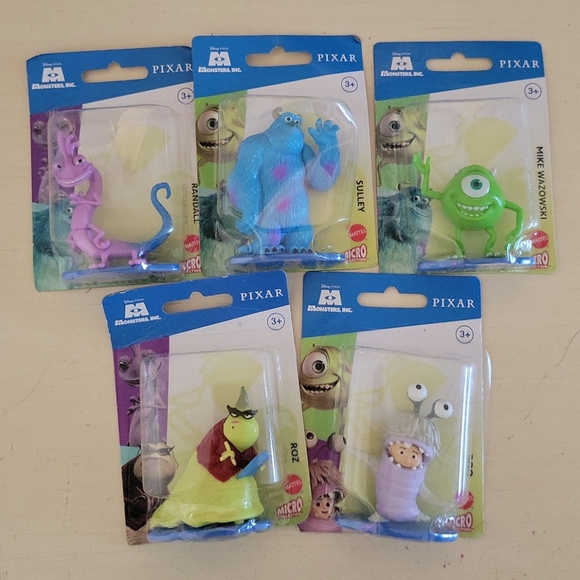 Disney | Toys | Disney Pixar Monsters Inc Micro Collection Lot Of 5 ...
